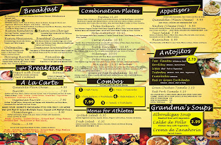 ANNA'S MEXICAN GRILL: MENU
