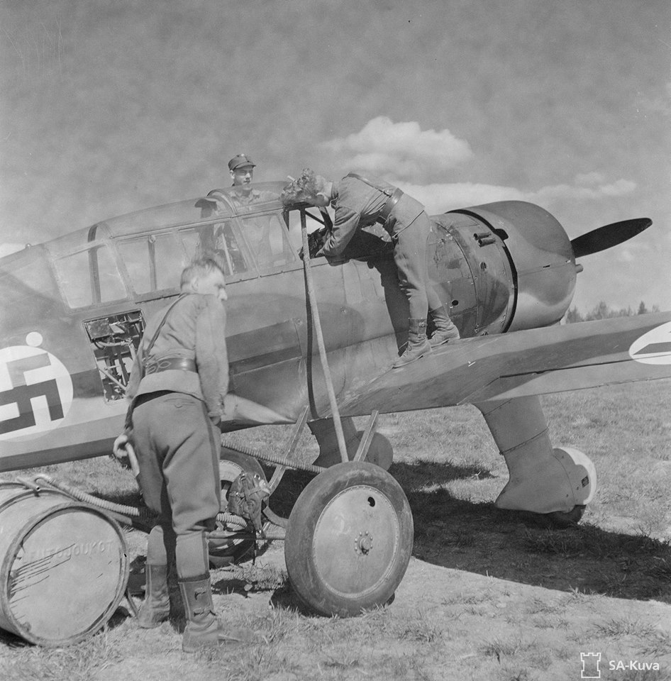 Airplanes in the skies + FAF history: VL Pyry