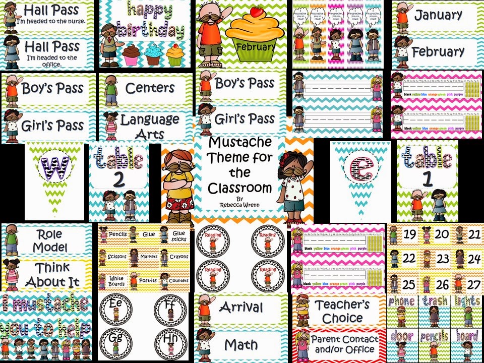 Learning with Firsties: Classroom Themes