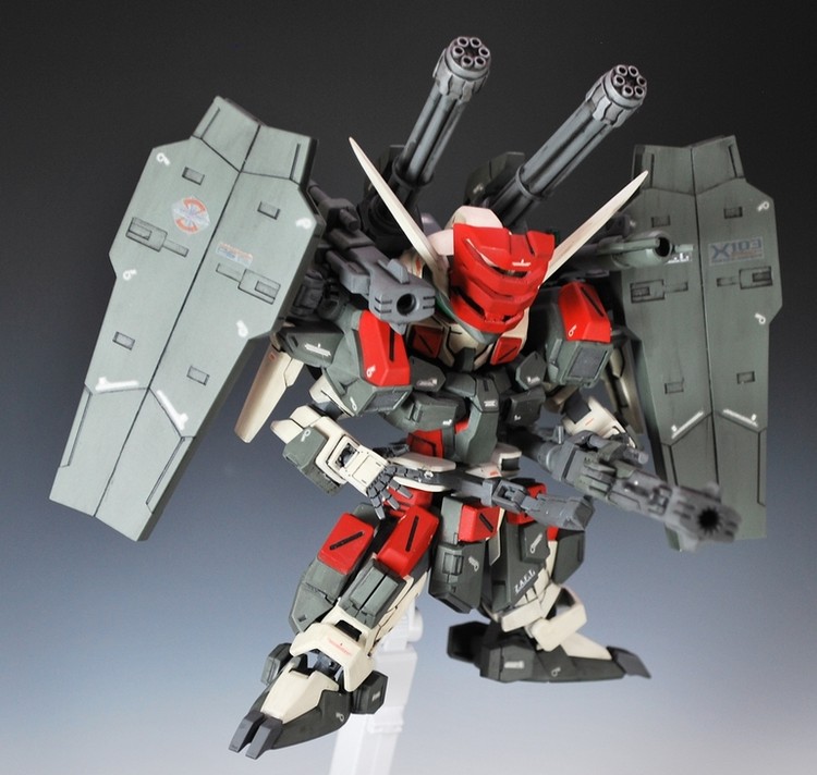 GKgundamkit Professional Modeller Blog: Custom Build: SD x HG Verde ...