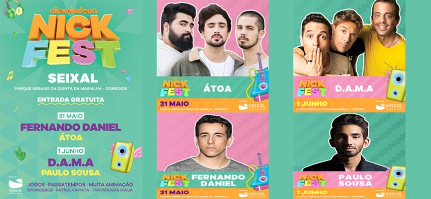 NickALive!: Nickelodeon Portugal Announces Nick Fest Seixal 2019