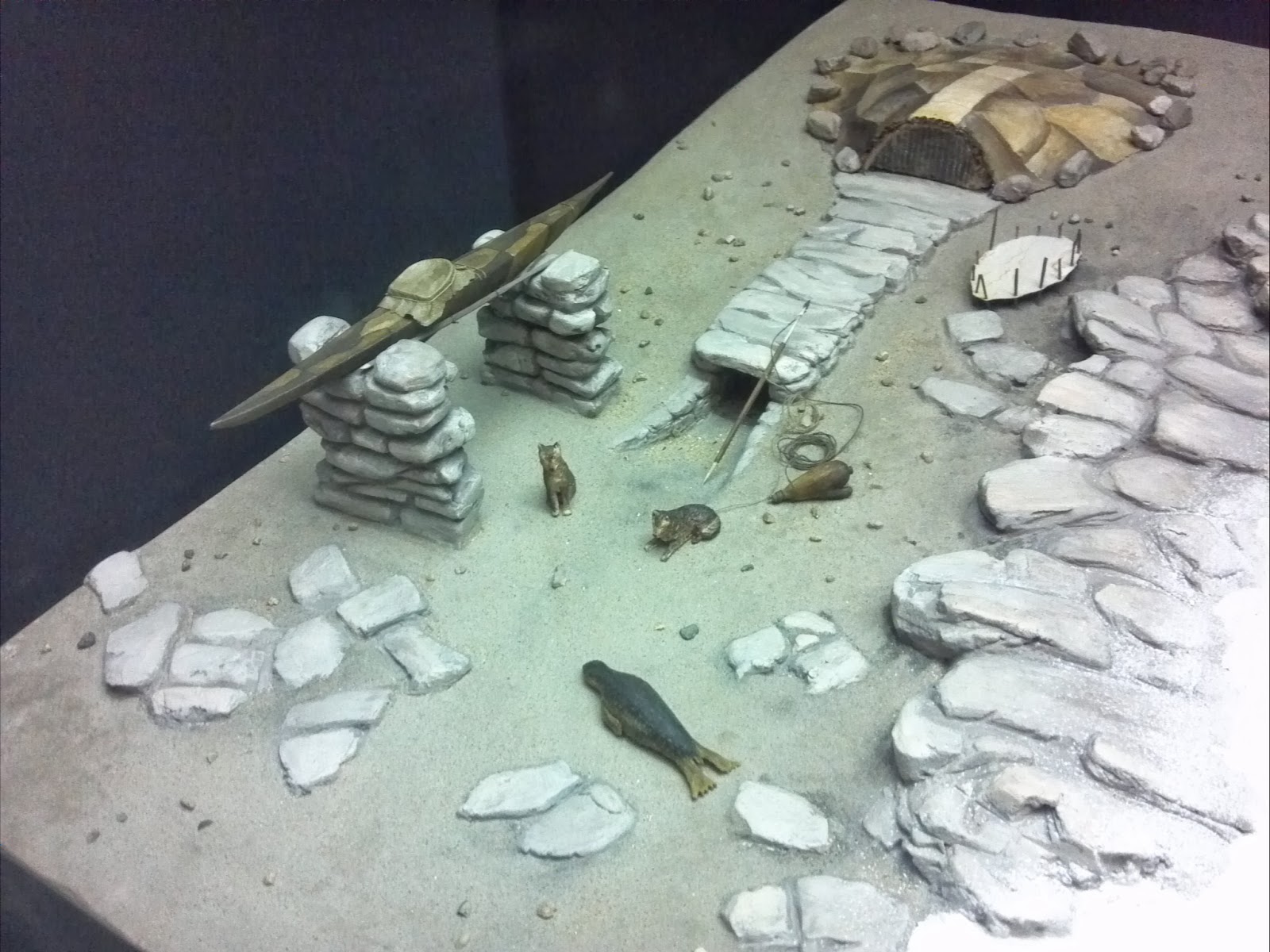 Indigenous Boats: Baffinland Inuit Kayaks, Settlement: Peabody Museum #1