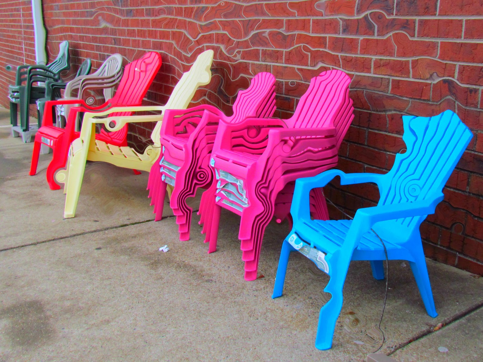 Making ugly chairs look awesome…