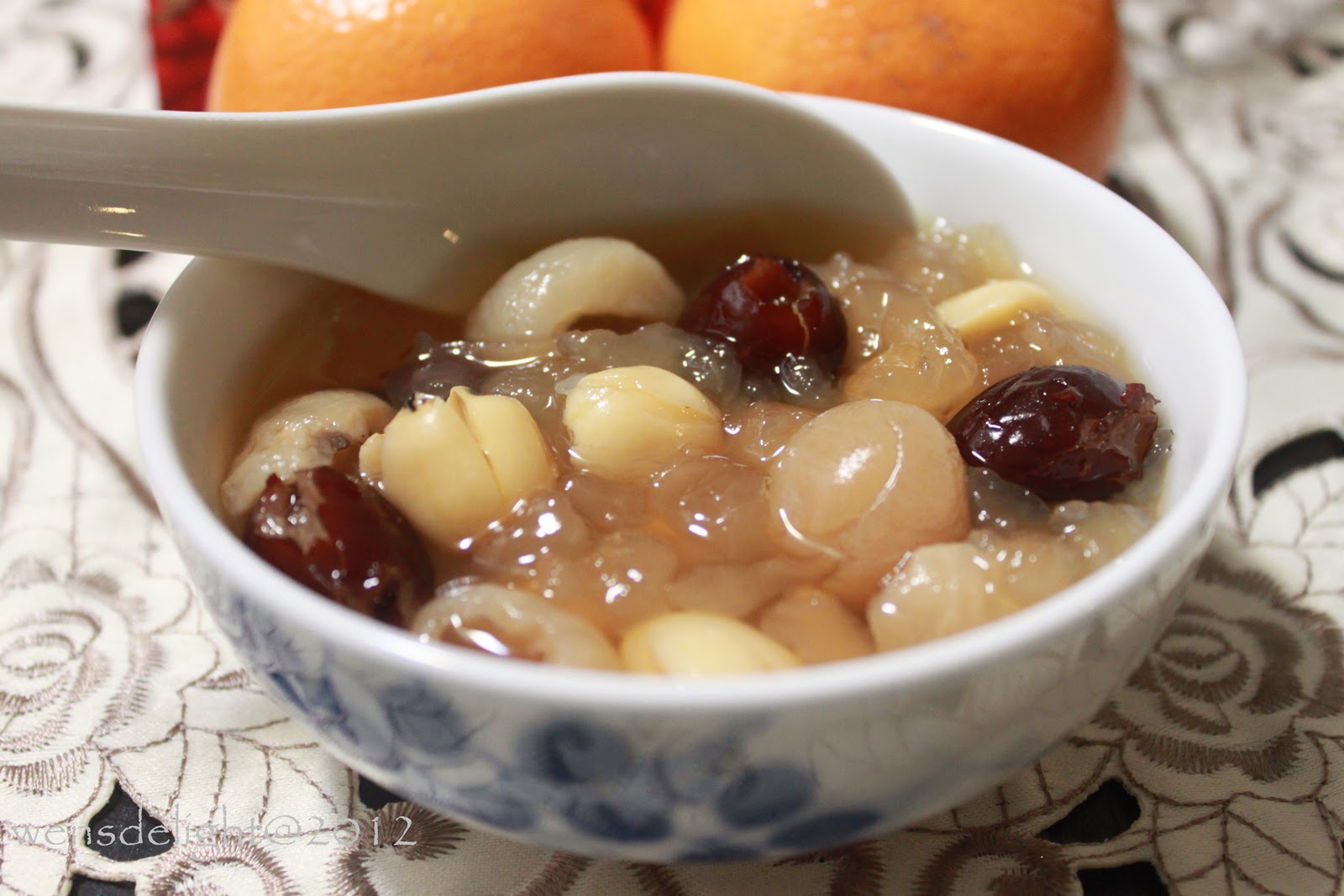 Wen's Delight: Hasma with Lotus Seeds and Red Dates