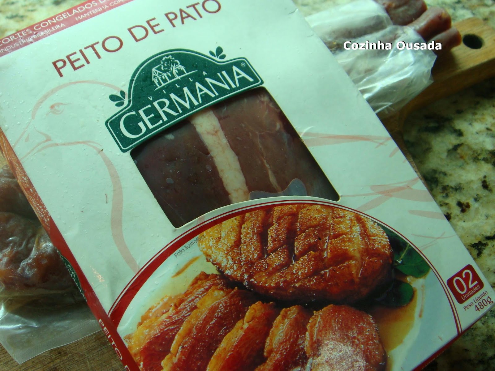 Cozinha Ousada: Magret guarnecido com Batatas e Manga