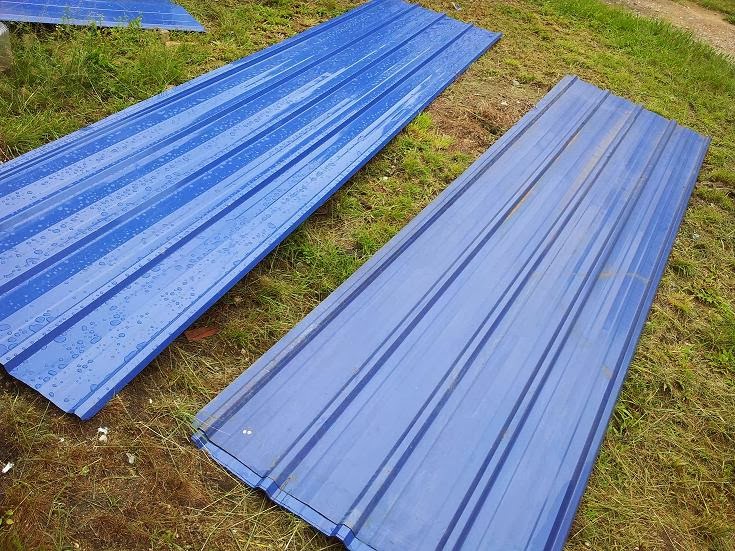 DIY - BUMBUNG/AWNING BELAKANG - AKU BUAT SENDIRI