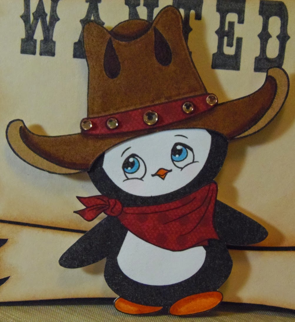 Craft with Bee: Cowboy Penguin