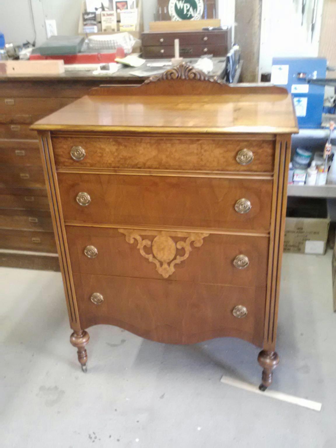 Frontier Furniture Repair and Restoration: Antique Chest of Drawers