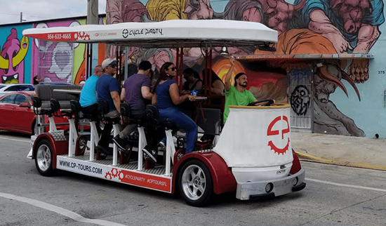 Coconut Grove Grapevine: Cycle Party starts their Grove tours Saturday