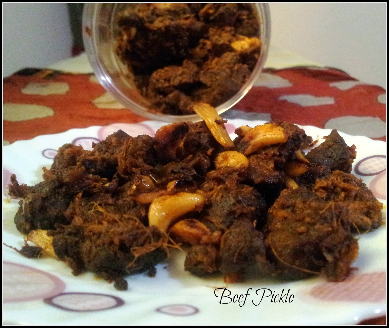 Shaain's Cooknotes: Beef Pickle