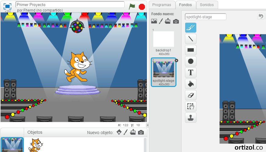 Introducción a Scratch 2.0 | OrtizOL - Experiencias Construcción ...