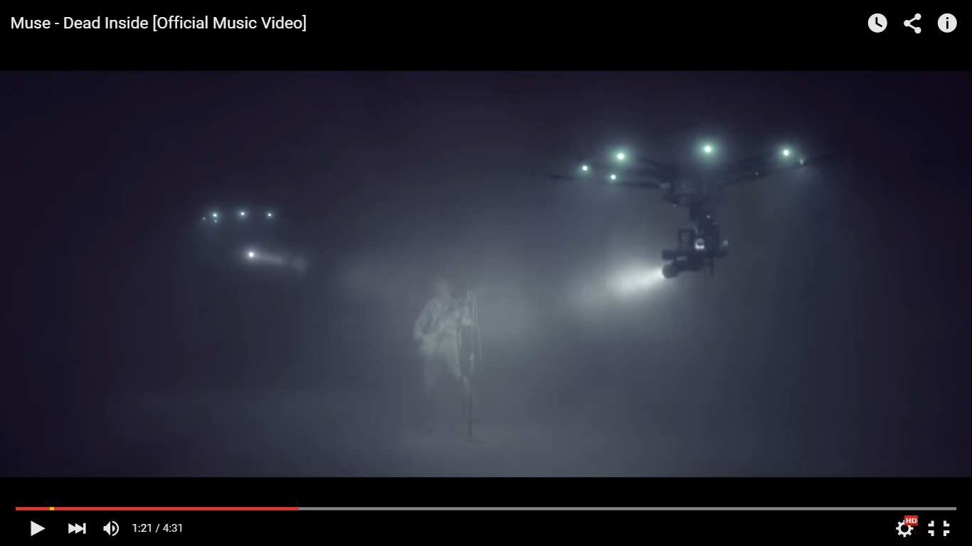 A2 Media Advanced Portfolio : Music Video Analysis - Muse : Dead Inside