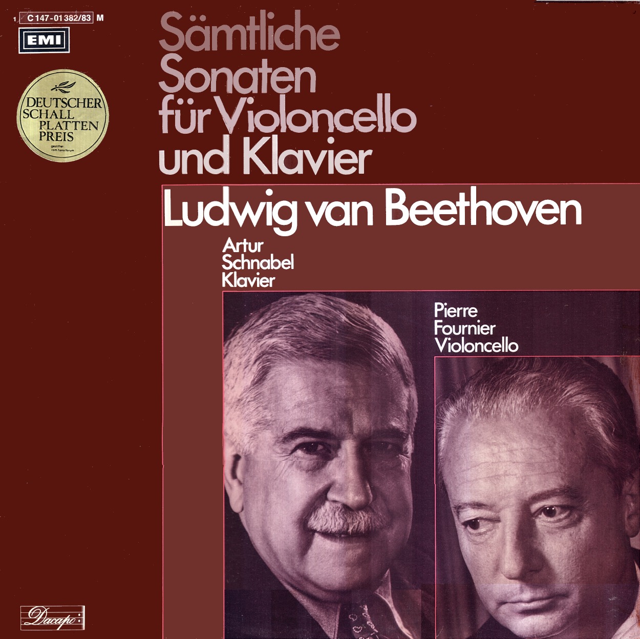 The Music Parlour ~ Historical: Beethoven. Violoncello Sonatas - Pierre ...