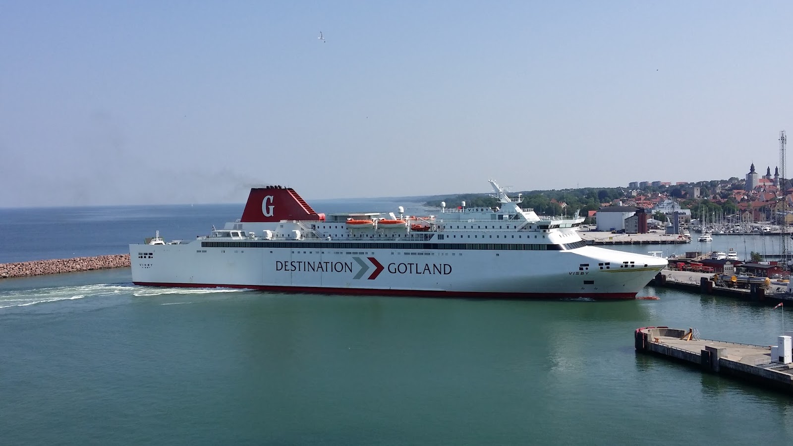 Laivakuvia matkakertomukset: M/S Silja Europan Visby- risteily 6.-8.7.2014