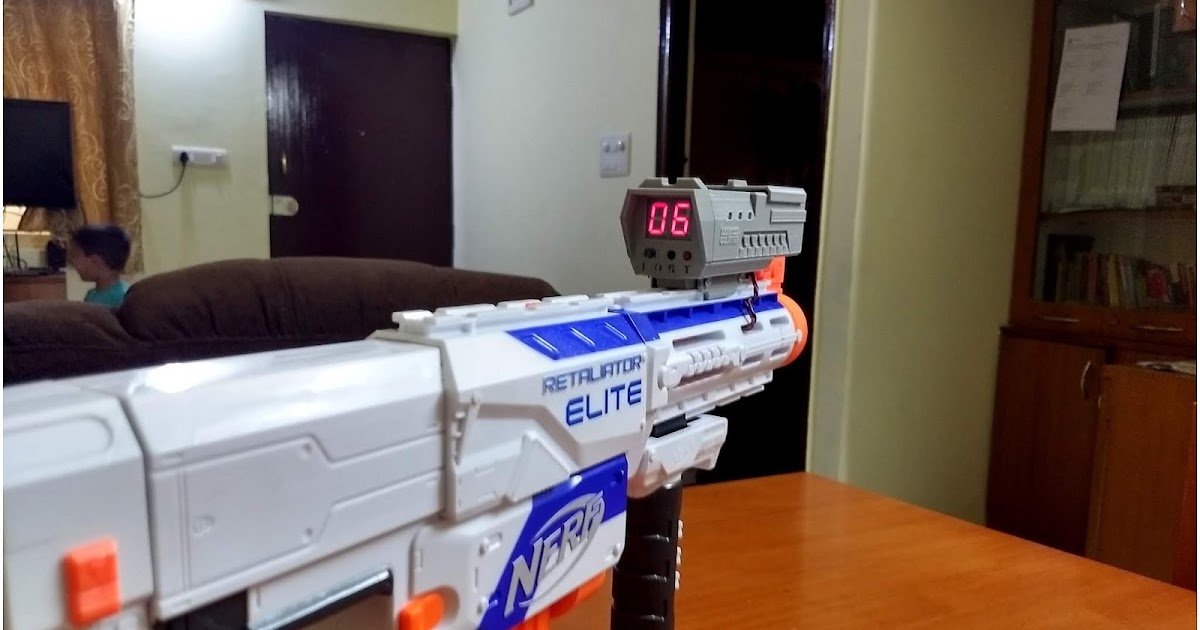 Weekend Project: Nerf Dart Counter (Ammo Counter)
