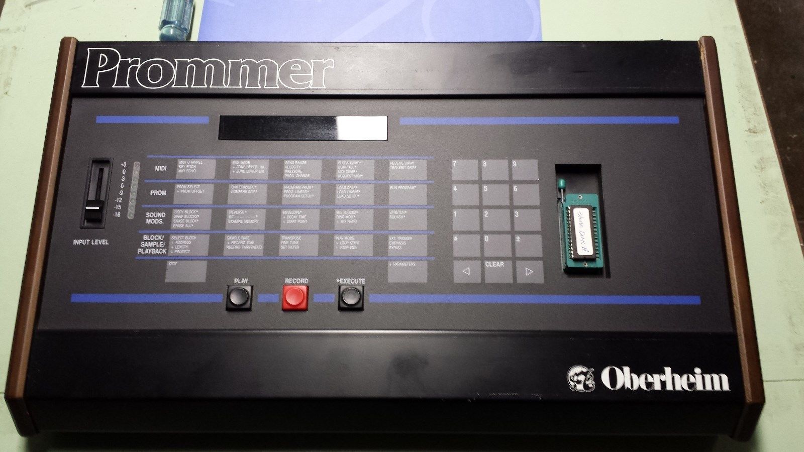 MATRIXSYNTH: Oberheim Prommer - PROM/Sample Recorder