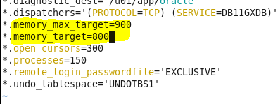 Learn Oracle Database Administration: ORA-00837: Specified value of MEMORY_TARGET greater than ...