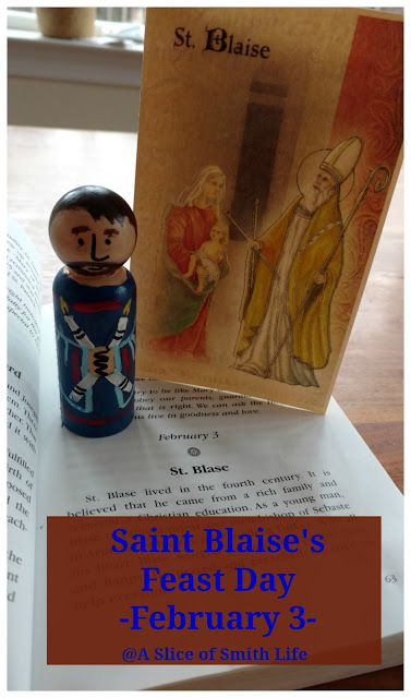 A Slice of Smith Life: Getting our Throats Blessed in Honor of Saint ...