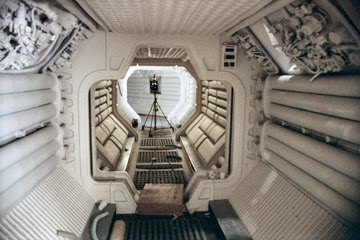 Alien Explorations: HR Giger's Passages I-IX influencing Nostromo corridors