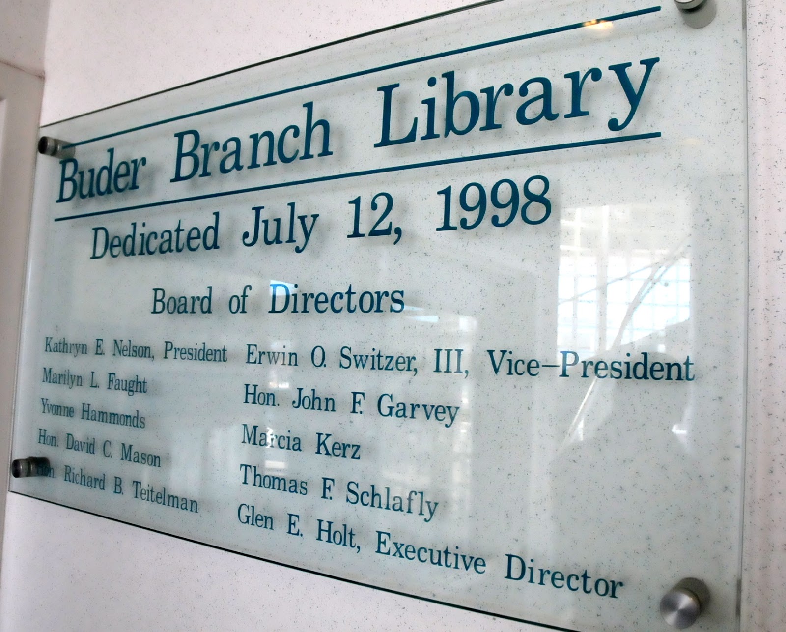 St. Louis City Talk: Buder Branch of the St. Louis Public Library