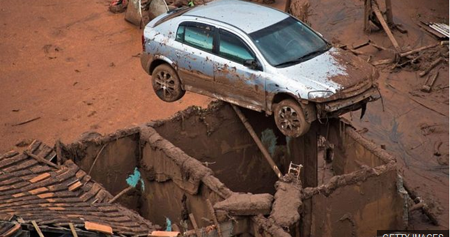 Samarco dam failure in Brazil 'caused by design flaws' - THE WORLD NEWS