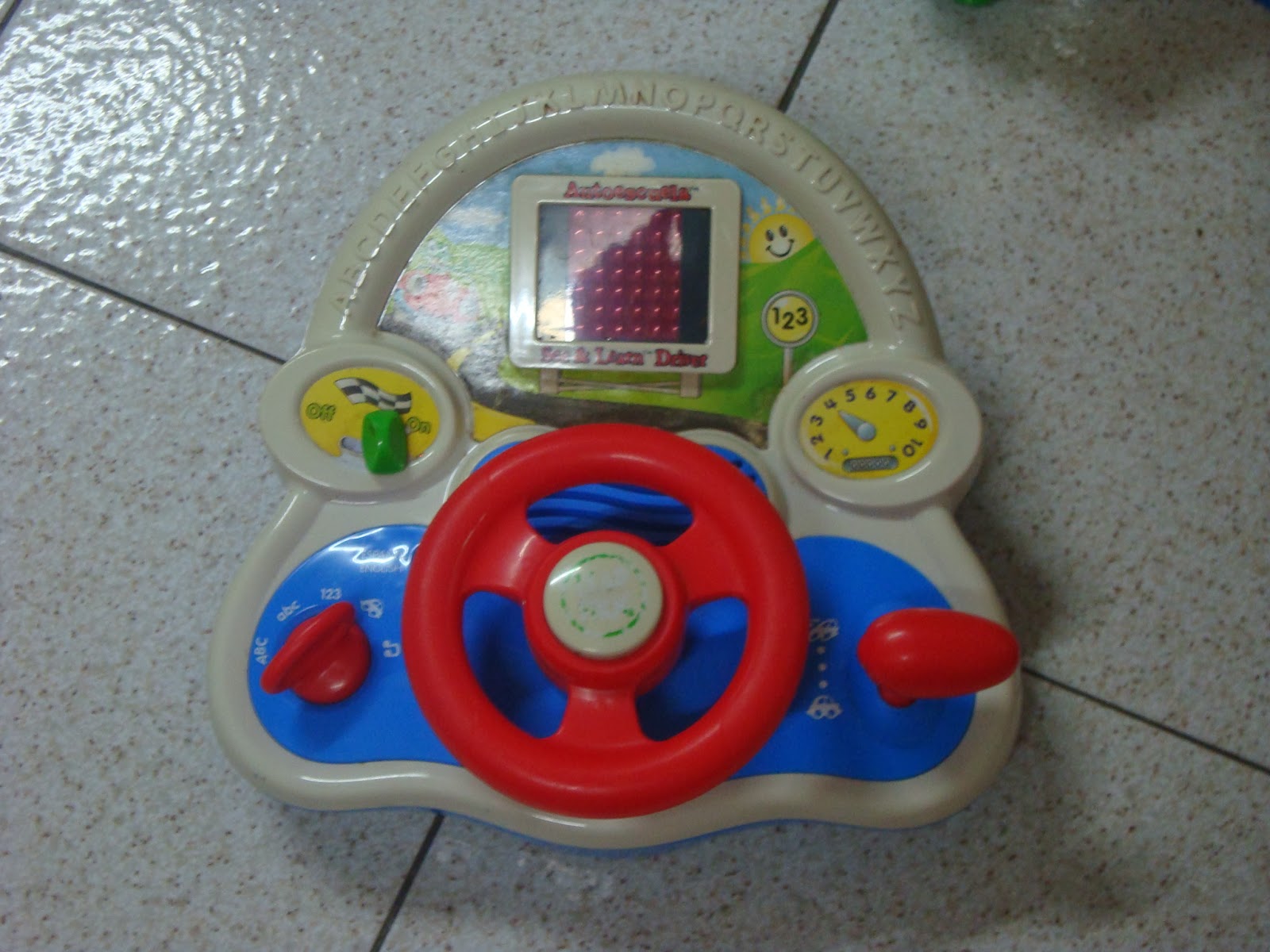 MommysLove4Baby143: LEAPFROG ALPHABET WHEEL DRIVE 499P SALE