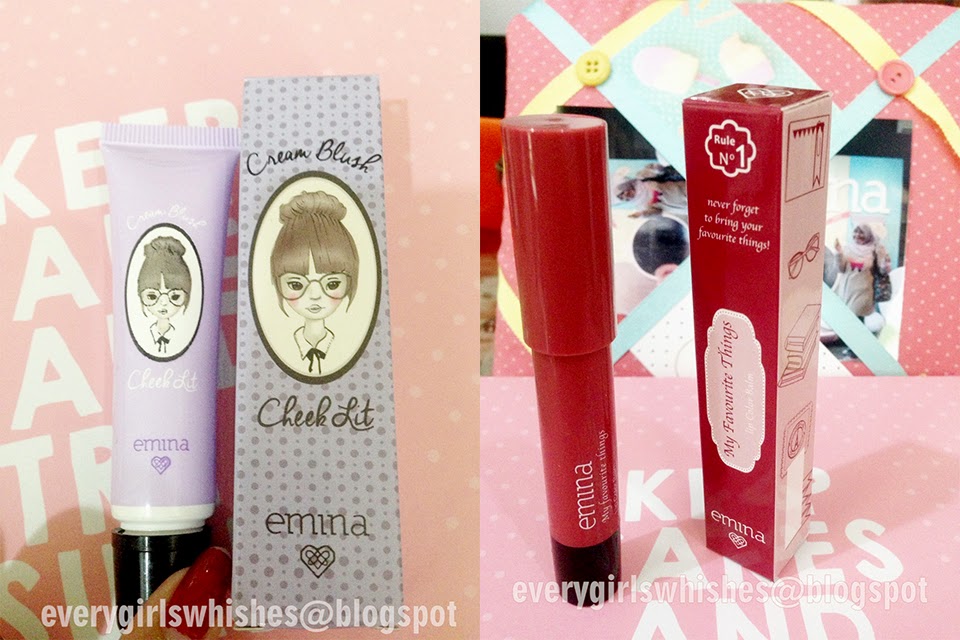모든 여자의 소원: Emina Cosmetics: Cheek Lit Cream Blush & My Favorite Thing ...