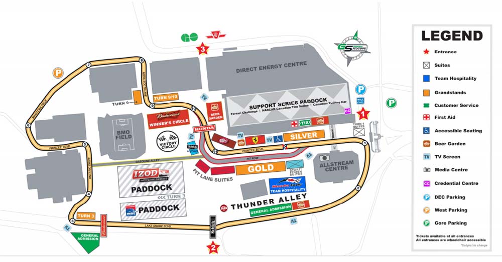 Toronto Grand Prix Tourist - A Toronto Blog: Honda Indy Toronto ...