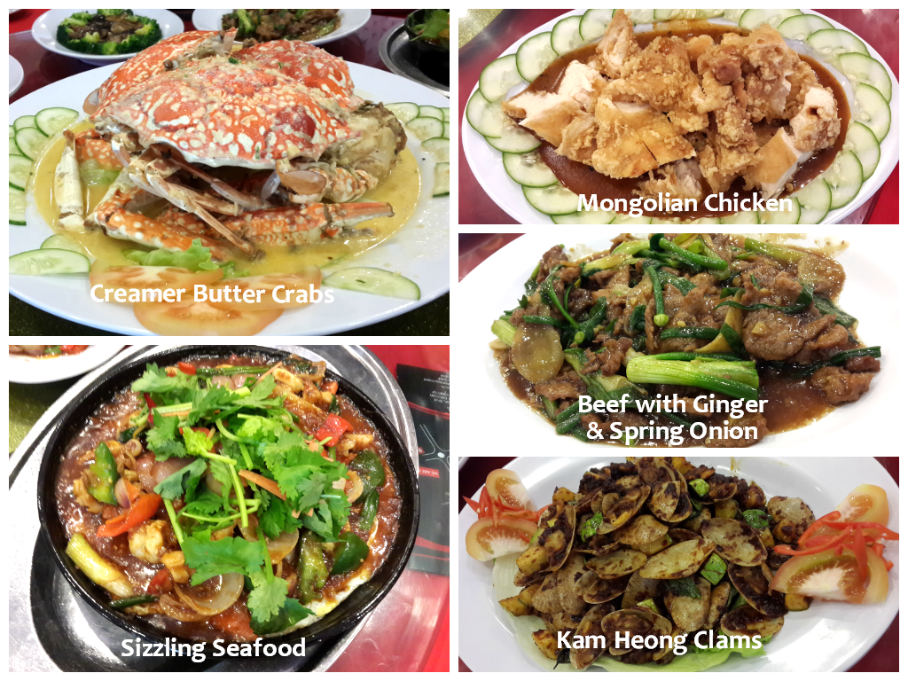 Halal Chinese Food di Downtown KLIA Seafood | Atika Ramlan