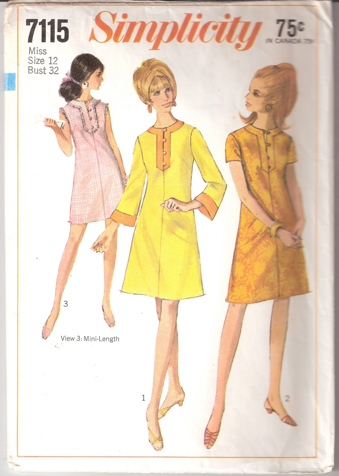The Knack...And How To Get It: Vintage '60s Fashion Patterns!