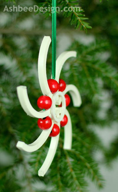 Ashbee Design: PVC Christmas Ornament #2 • DIY