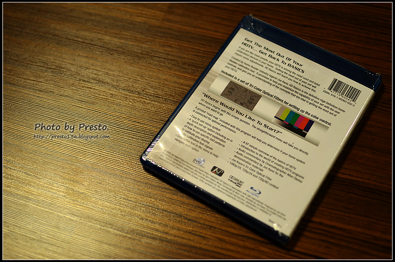 小豬電影院 -..-: 【分享】Digital Video Essentials HD Basics