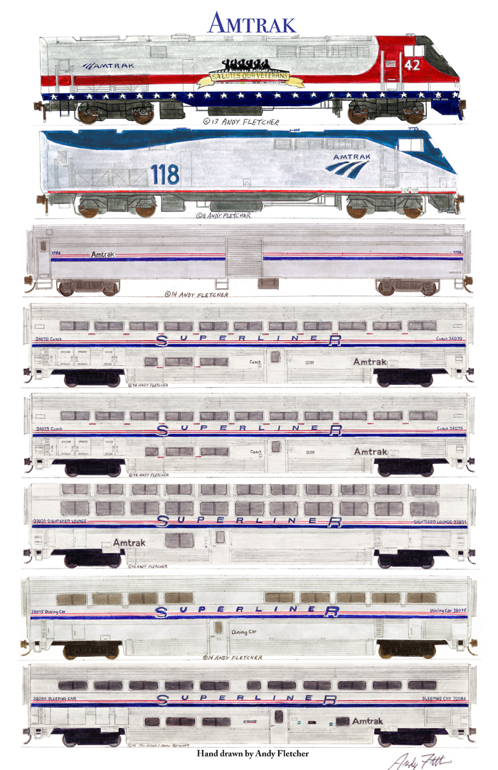 Andy Fletcher Trains