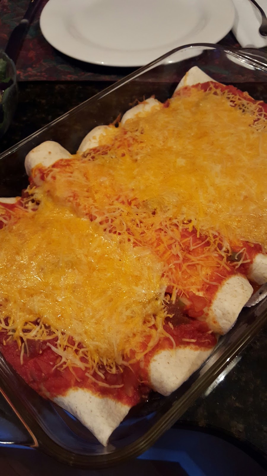 An oldie but a goodie! Chicken Encilada Casserole. Just in time for ...