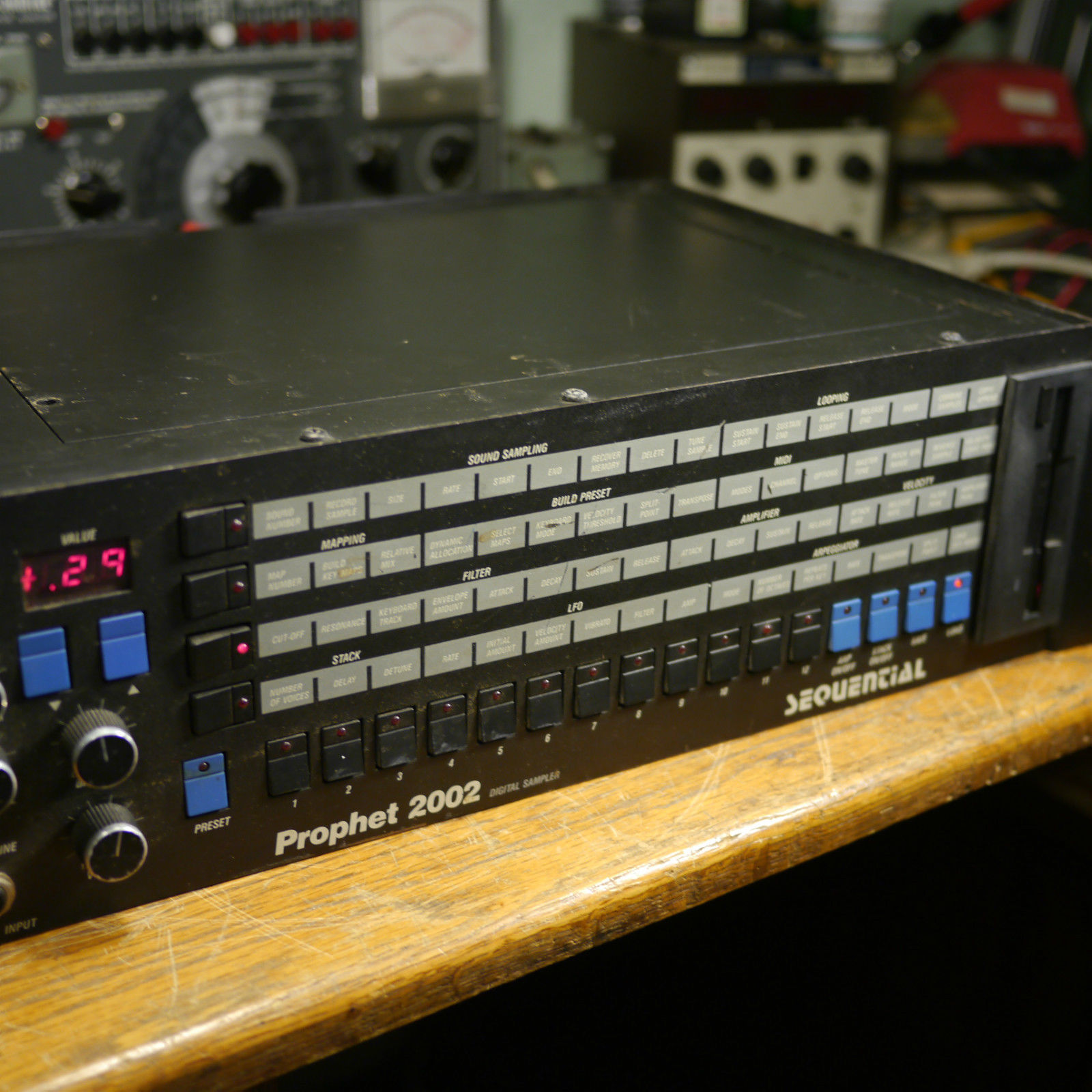 MATRIXSYNTH: SEQUENTIAL CIRCUITS Prophet 2002 Digital Sampler ...