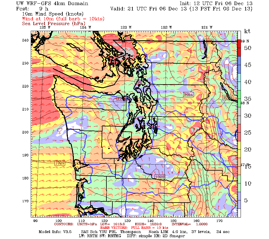 Cliff Mass Weather Blog: Snow Hits Southwest Washington and Oregon and ...