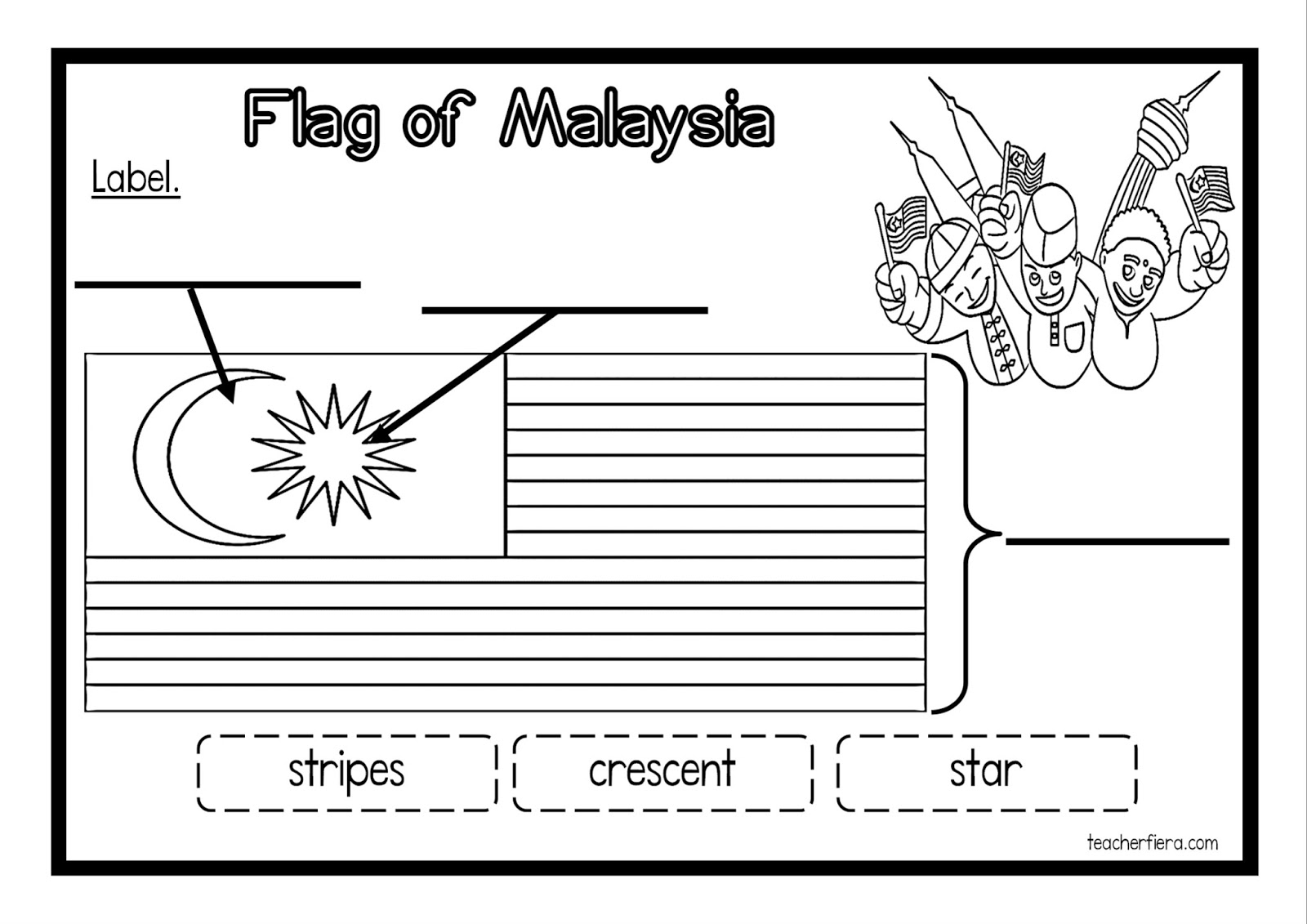 teacherfiera.com: VISUAL AIDS FOR YEAR 1 UNIT 22 - OUR FLAG (BASED ON ...