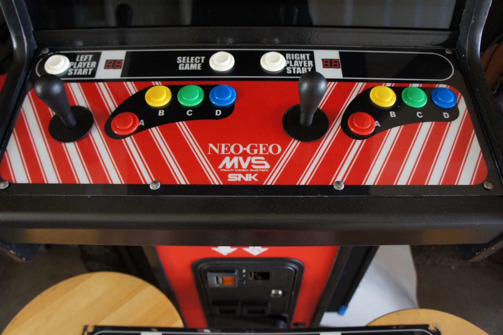 NEO-GEO MVS 25-4 Restoration: Day 3 - Rebuilding the Control Panel