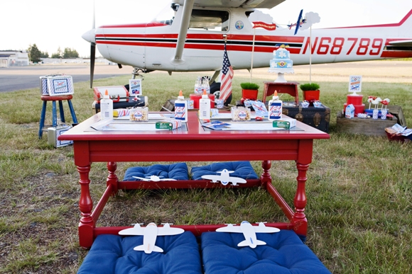 Pilot Theme Birthday Party