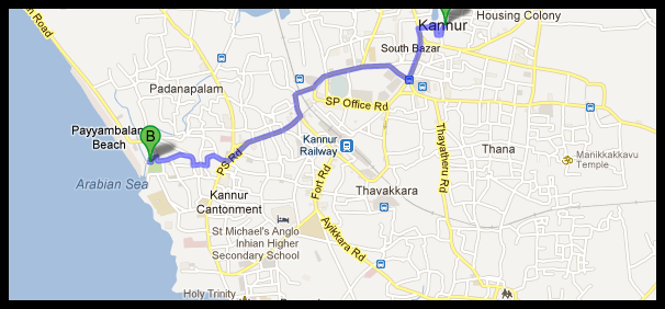 Welcome To India: Payyambalam Beach of Kannur