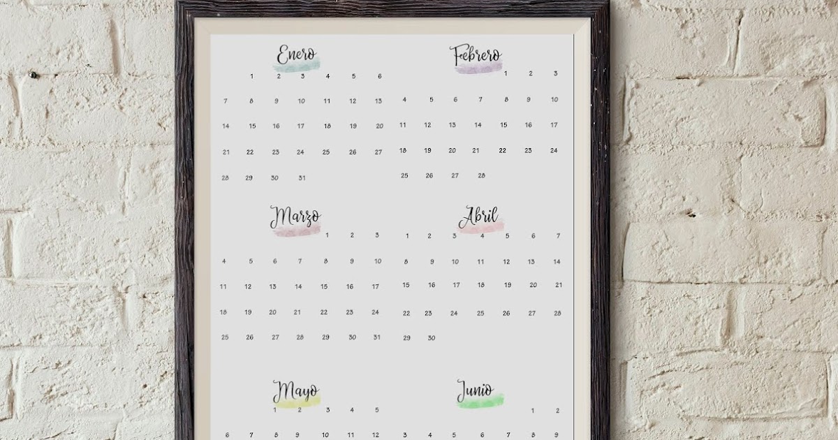 Estrelles de colors.: Calendarios imprimibles para el 2019 Estrelles de colors.: Calendarios imprimibles para el 2019