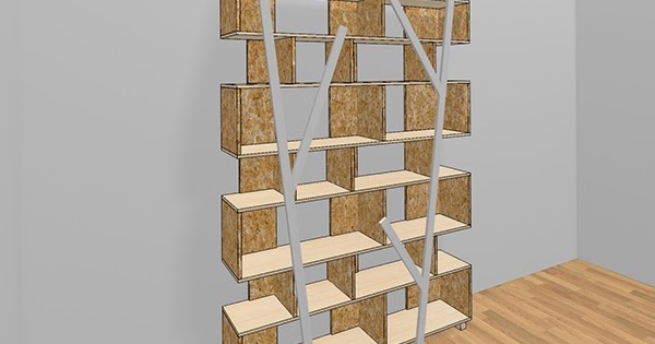 OSB FURNITURE: OSB SHELVING