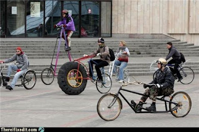 Crazy, Lazy, Silly and Strange: Bikes...
