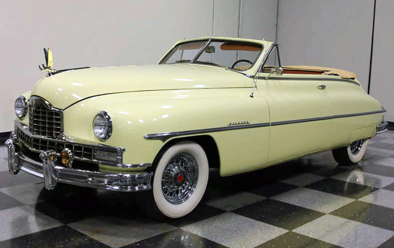 transpress nz: 1950 Packard Custom Eight convertible