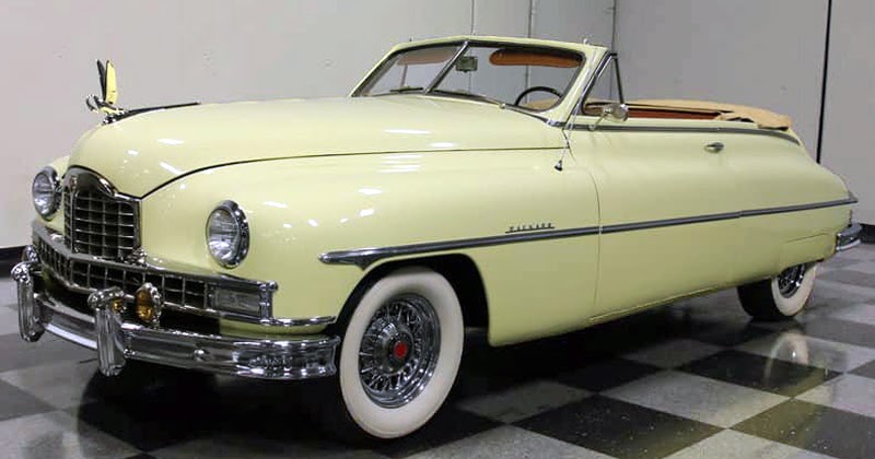 transpress nz: 1950 Packard Custom Eight convertible