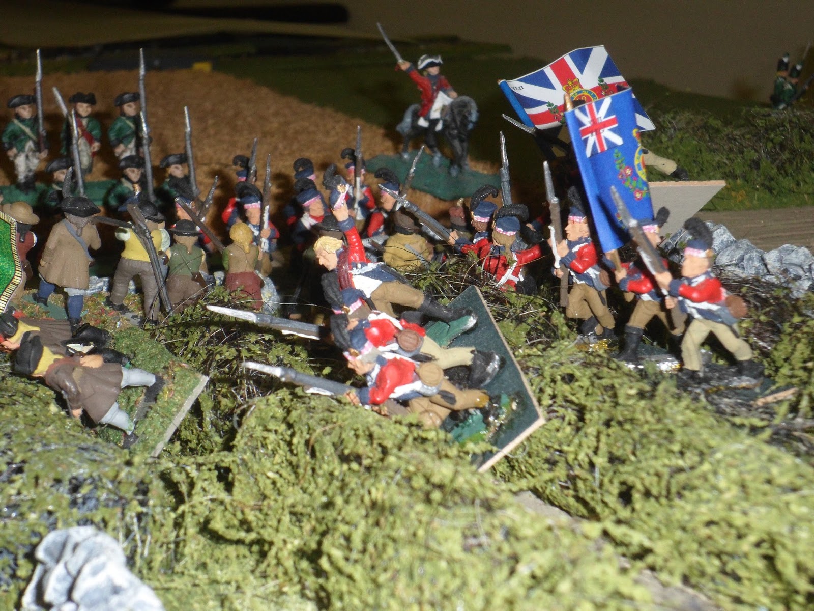 My wargames: 25mm American War of Independence Game at WAR