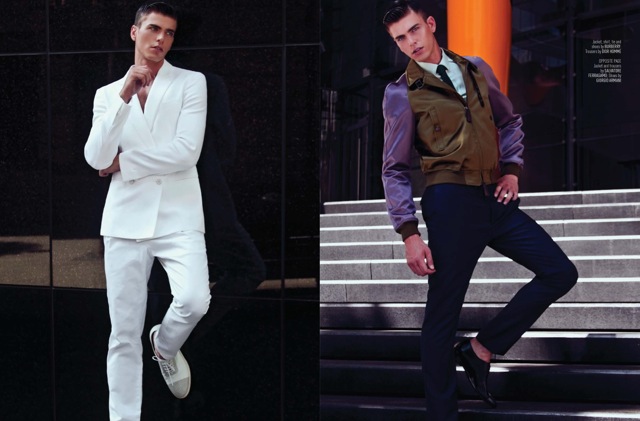 MAJOR MEN: Kyle Ellison for September AUGUST MAN magazine. Photos by ...
