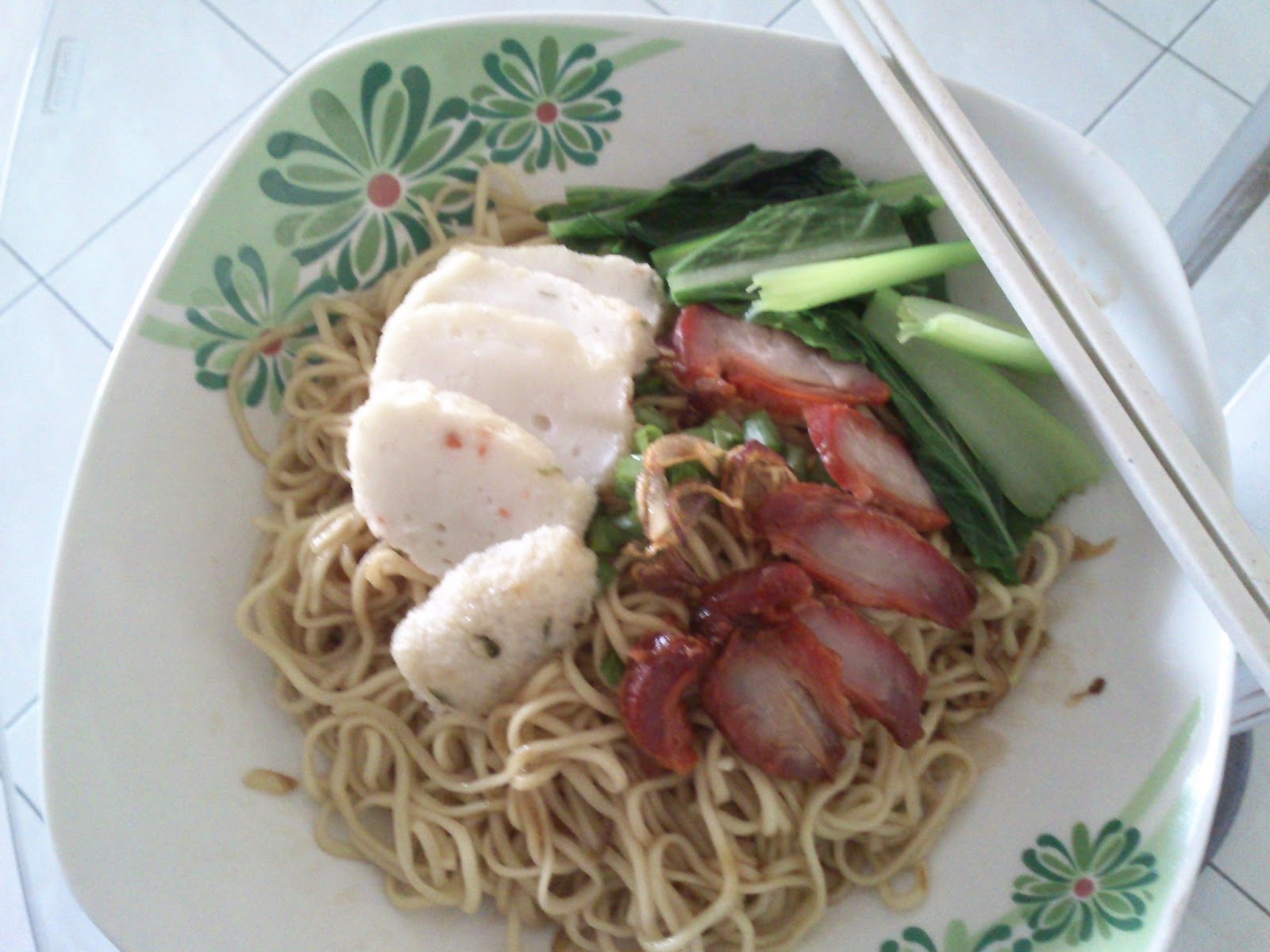 美味情缘: 叉烧干捞面 Cha Siew Gon Lou Mee