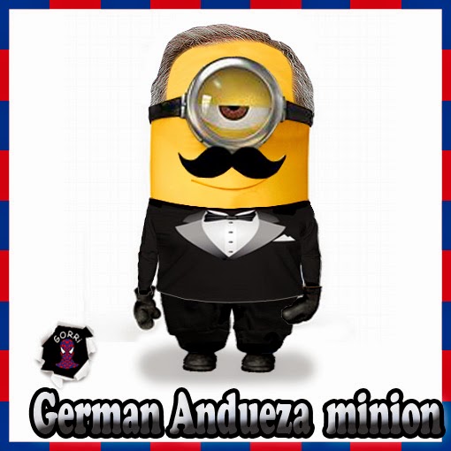 Gorriteando un poco: German Andueza minion. Mi pequeño homenaje al ...