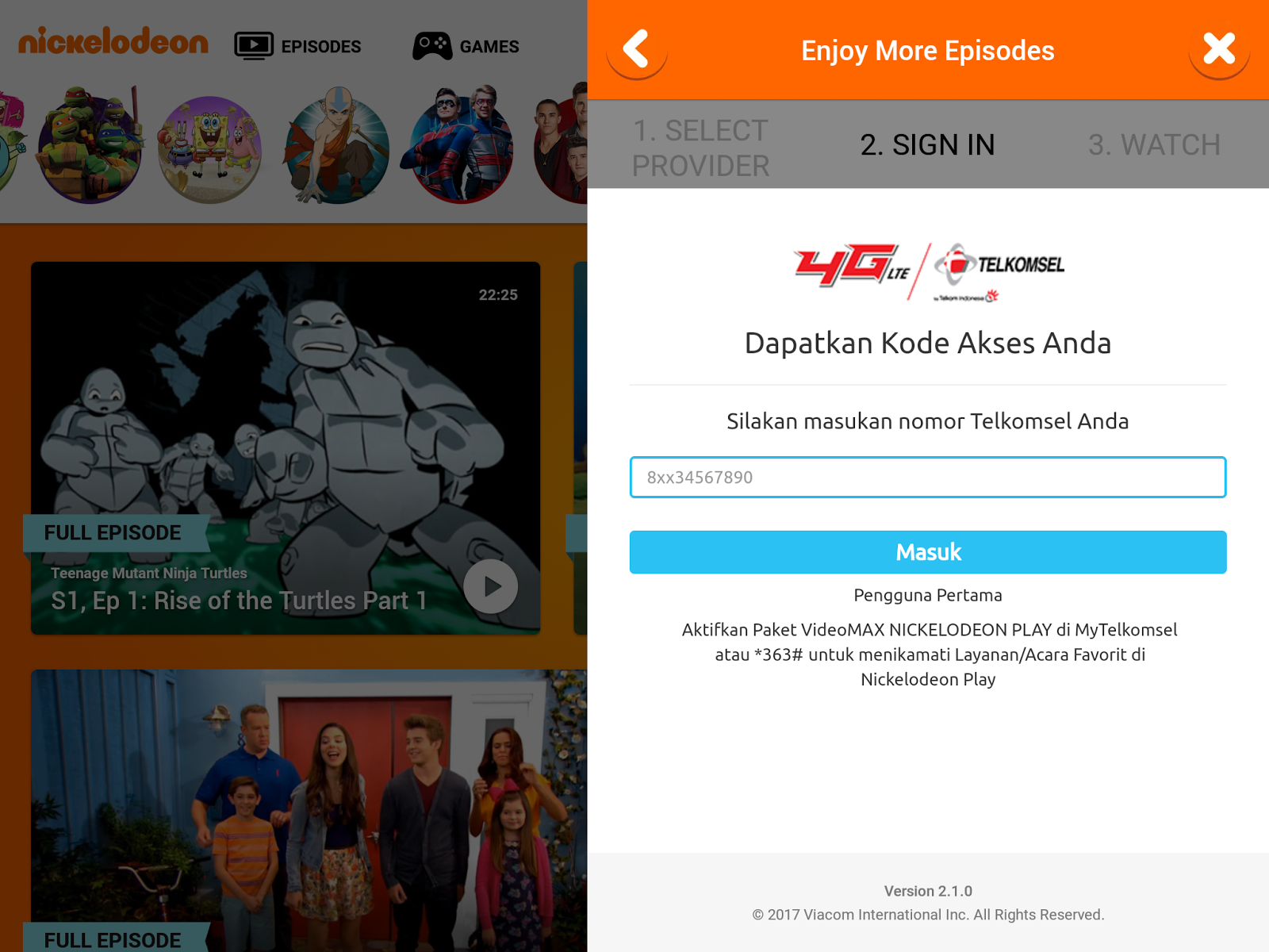 NickALive!: Nickelodeon Asia And Telkomsel Press Play On "Nickelodeon ...